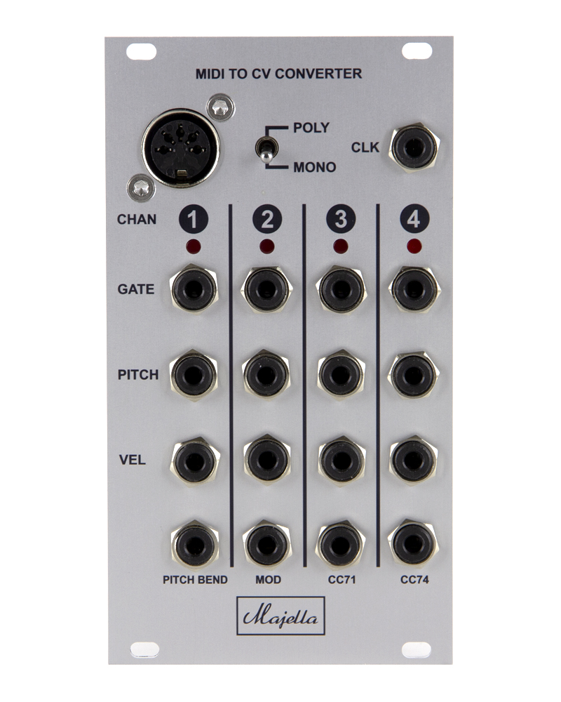 MCVC – MIDI to CV converter (DIY) | Majella Audio